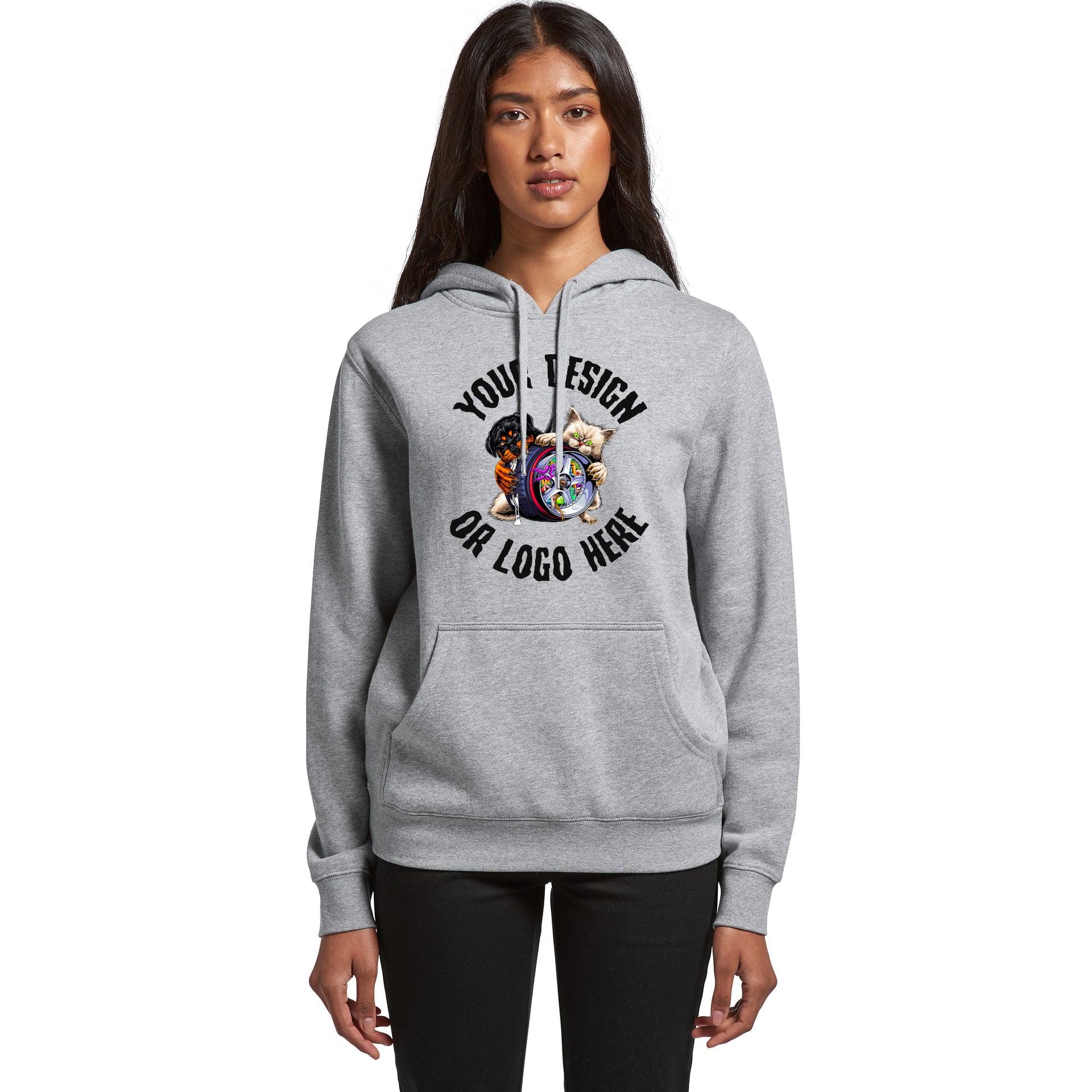 AS COLOUR WOMEN’S STENCIL HOOD – 4102 – Hoon Customs